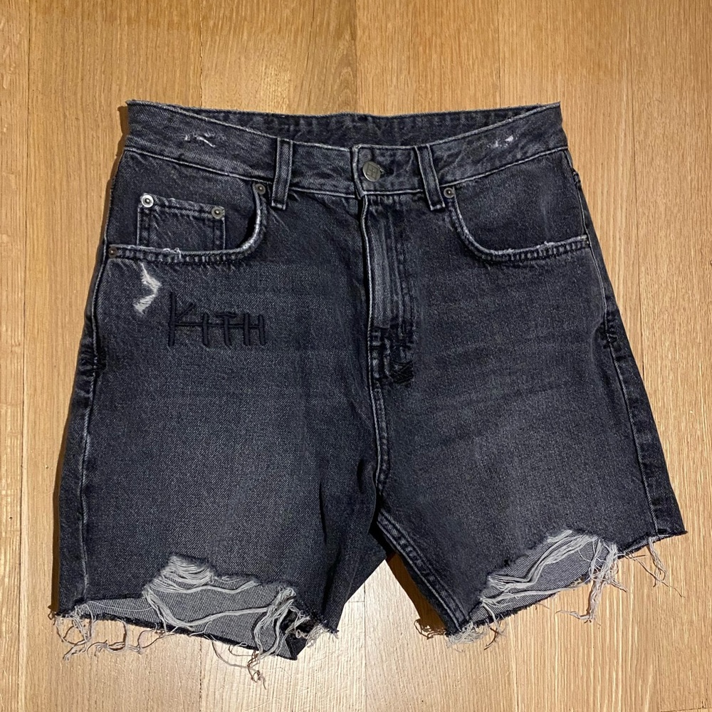 Rare Kith X Ksubi Racer Short Denim Black Eclipze Hig… - Gem